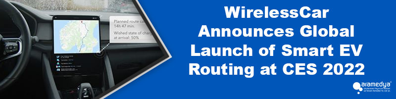WirelessCar Announces Global Launch of Smart EV Routing at CES 2022 ...