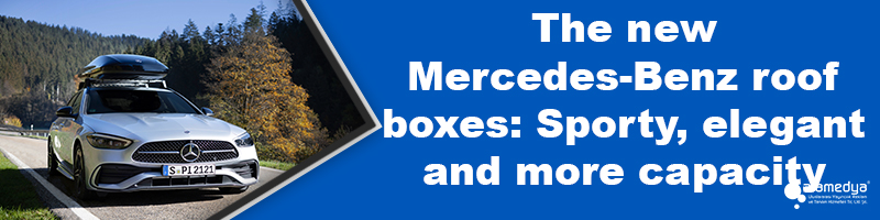 The new Mercedes-Benz roof boxes: Sporty, elegant and more capacity ...